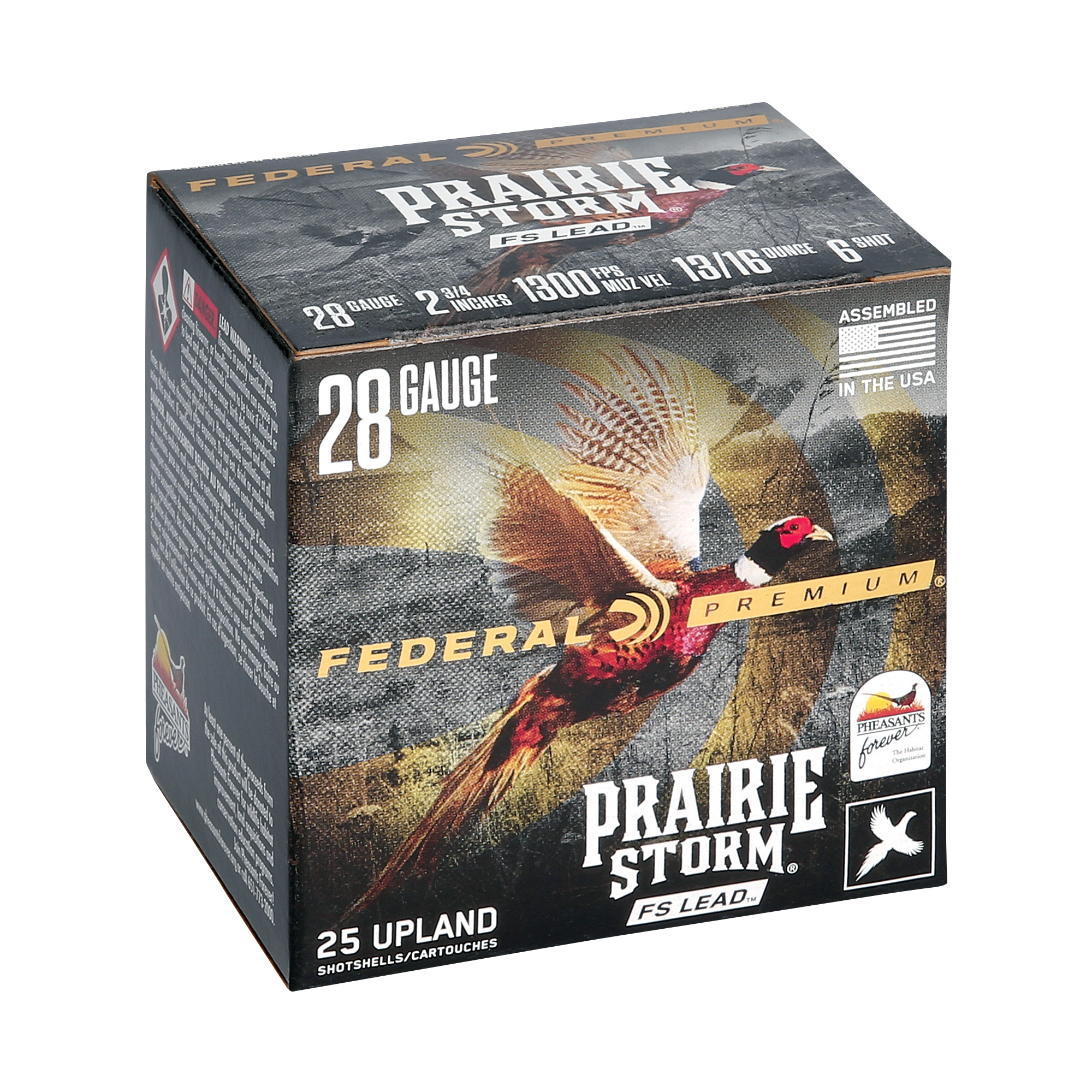 Federal Premium Prairie Storm 28 Gauge 2.75" #6 PFX289FS 6 - Shotgun ...