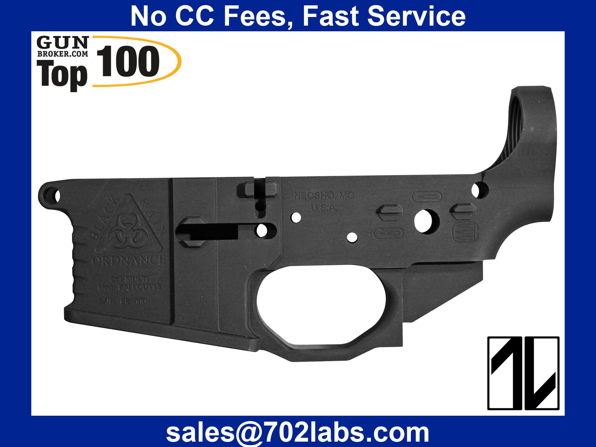 Black Rain Ordnance Milled Lower Receiver 223 556 BRO-MLR - Rifle ...