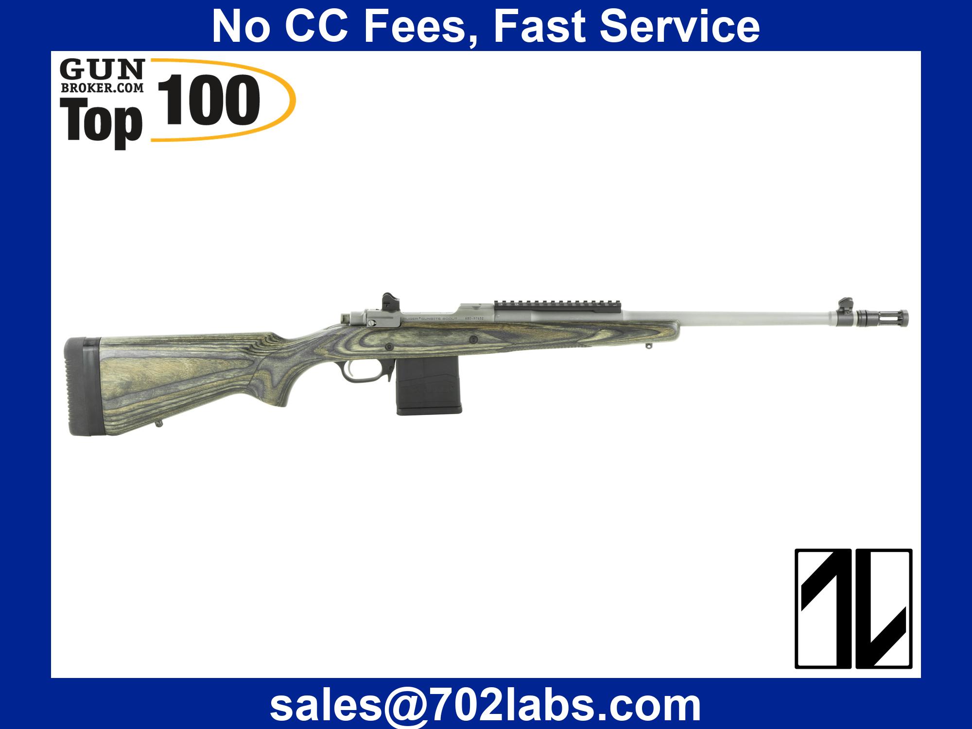 Ruger Gunsite Scout Rifle Left Handed - Bolt Action Rifles at GunBroker ...