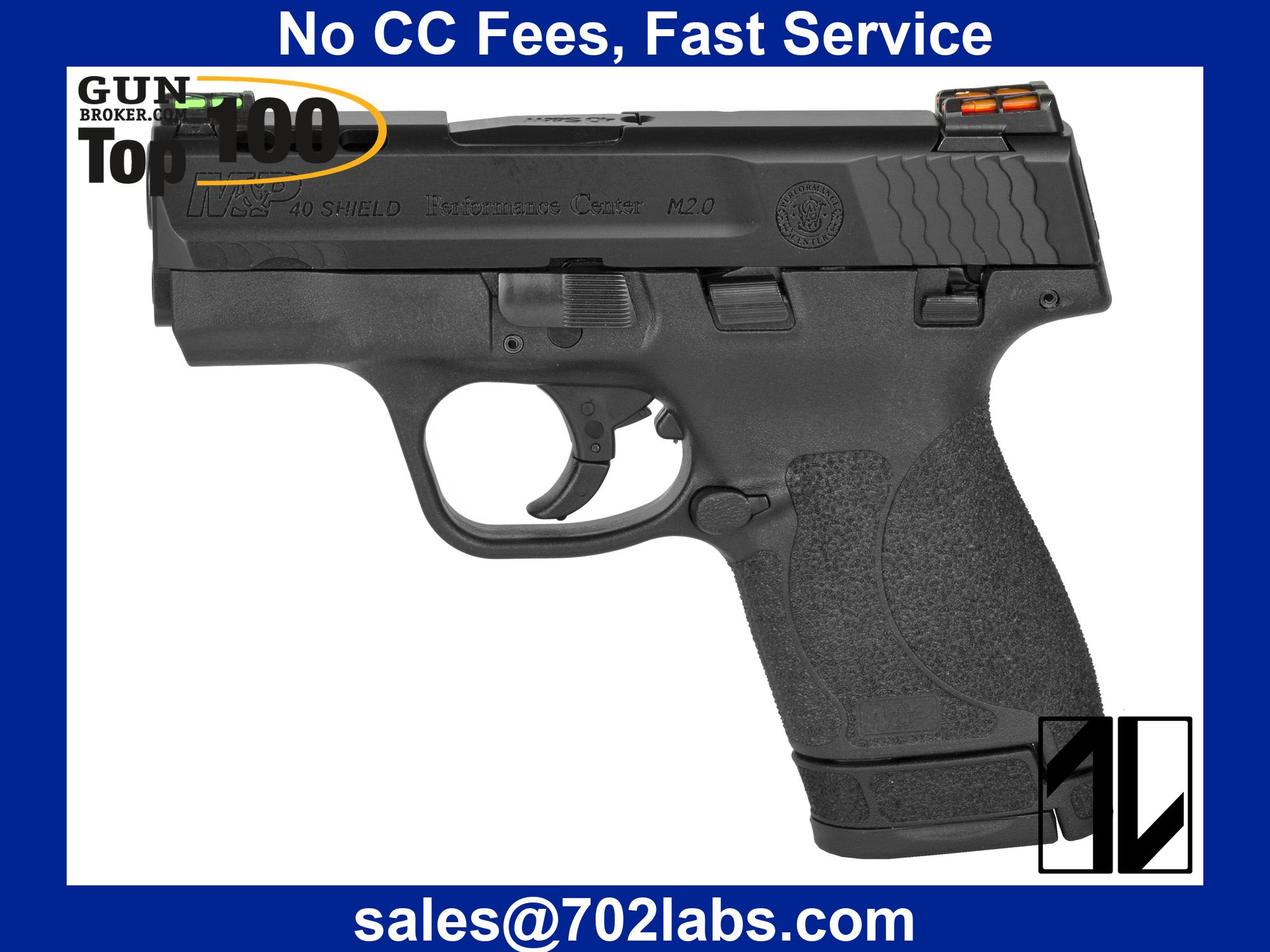 Smith & Wesson S&W Shield M2.0 Performance Center 40 S&W 11868 - Semi ...